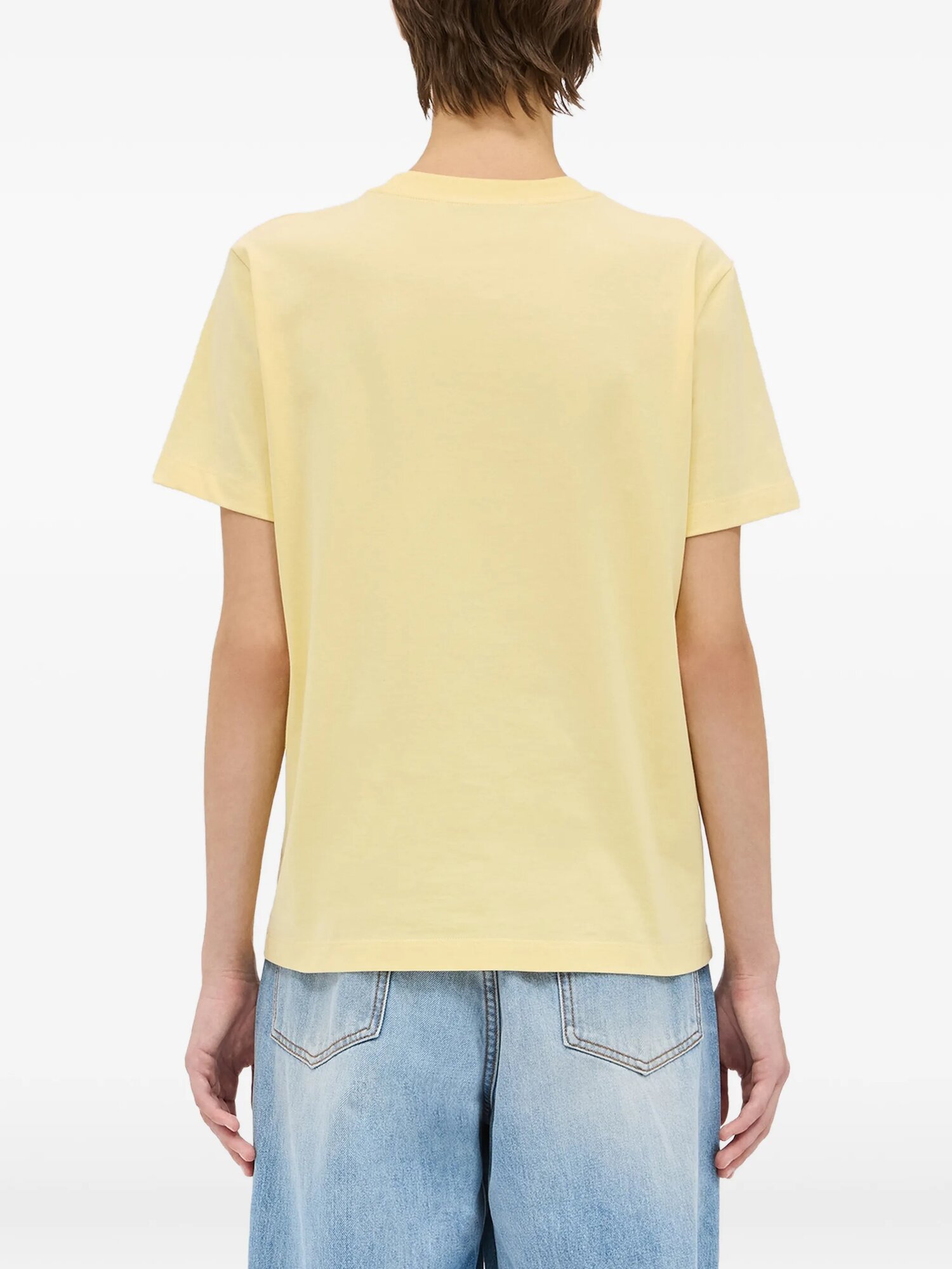 Футболка MSGM, размер 42, ochre yellow — фото 1