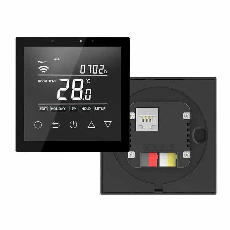 YC-SM41P 4-дюймовый планшет для умного дома KNX, тонкий настенный выключатель, мини-панель управления для домашней автоматизации