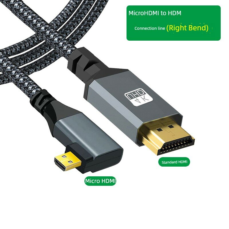 Кабель HDMI высокой четкости, версия 2.0, 4K при 60 Гц, мини-HDMI, для подключения компьютерной видеокарты, камеры к