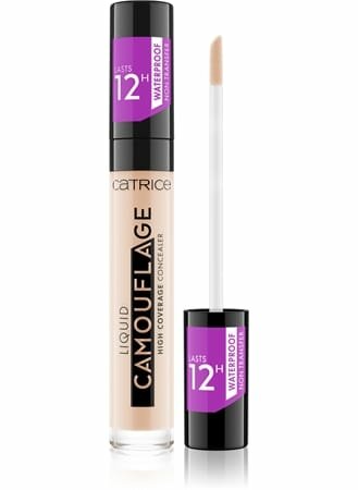Консилер Catrice Liquid Camouflage High Coverage Concealer, оттенок 001 fair ivory, 5 мл