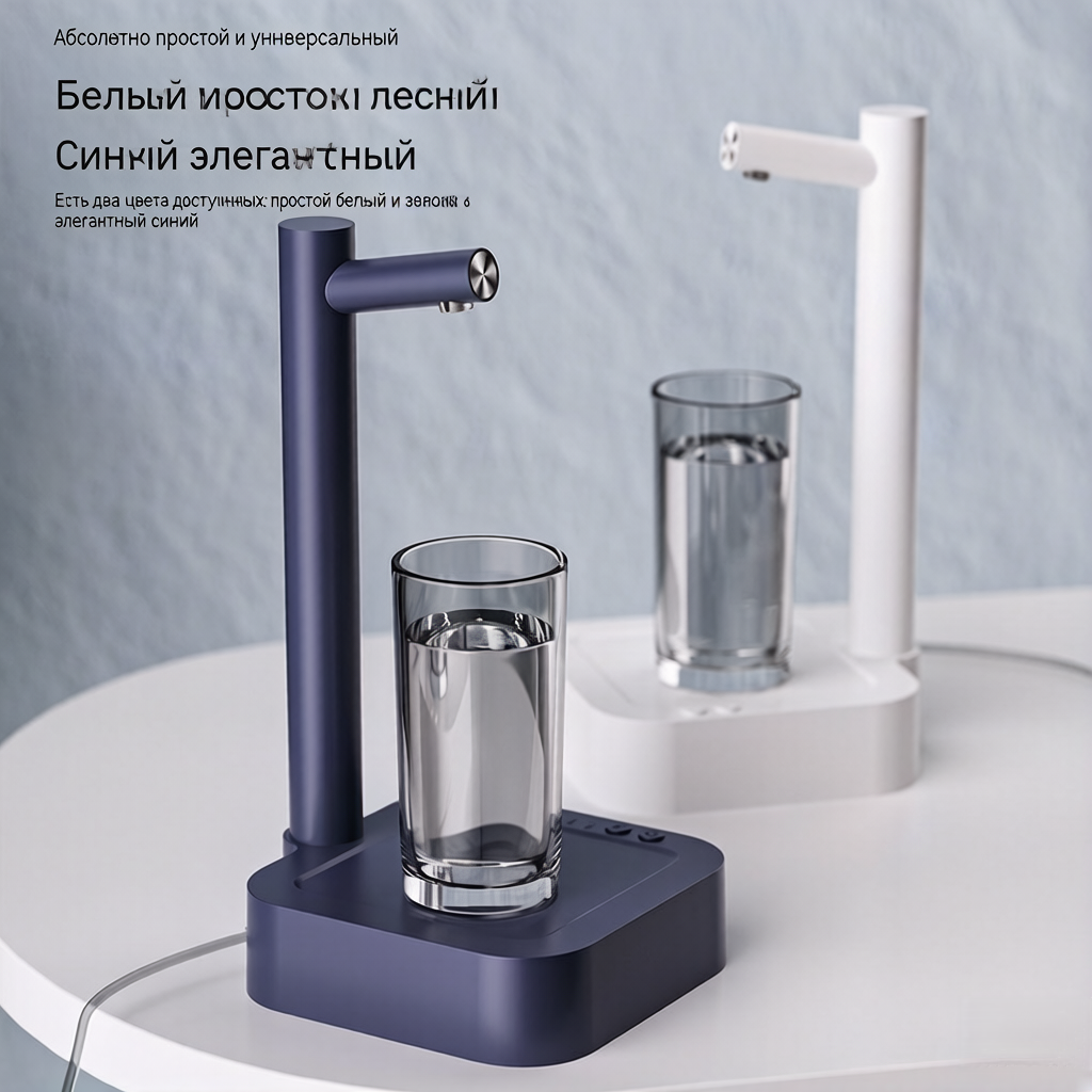 T30 – автоматический настольный дозатор воды: умный, портативный, идеален для дома и походов 12*13*22cm