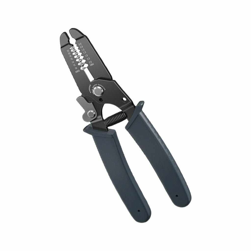 Универсальные клещи для зачистки и опрессовки кабеля, - 6,5 дюймов