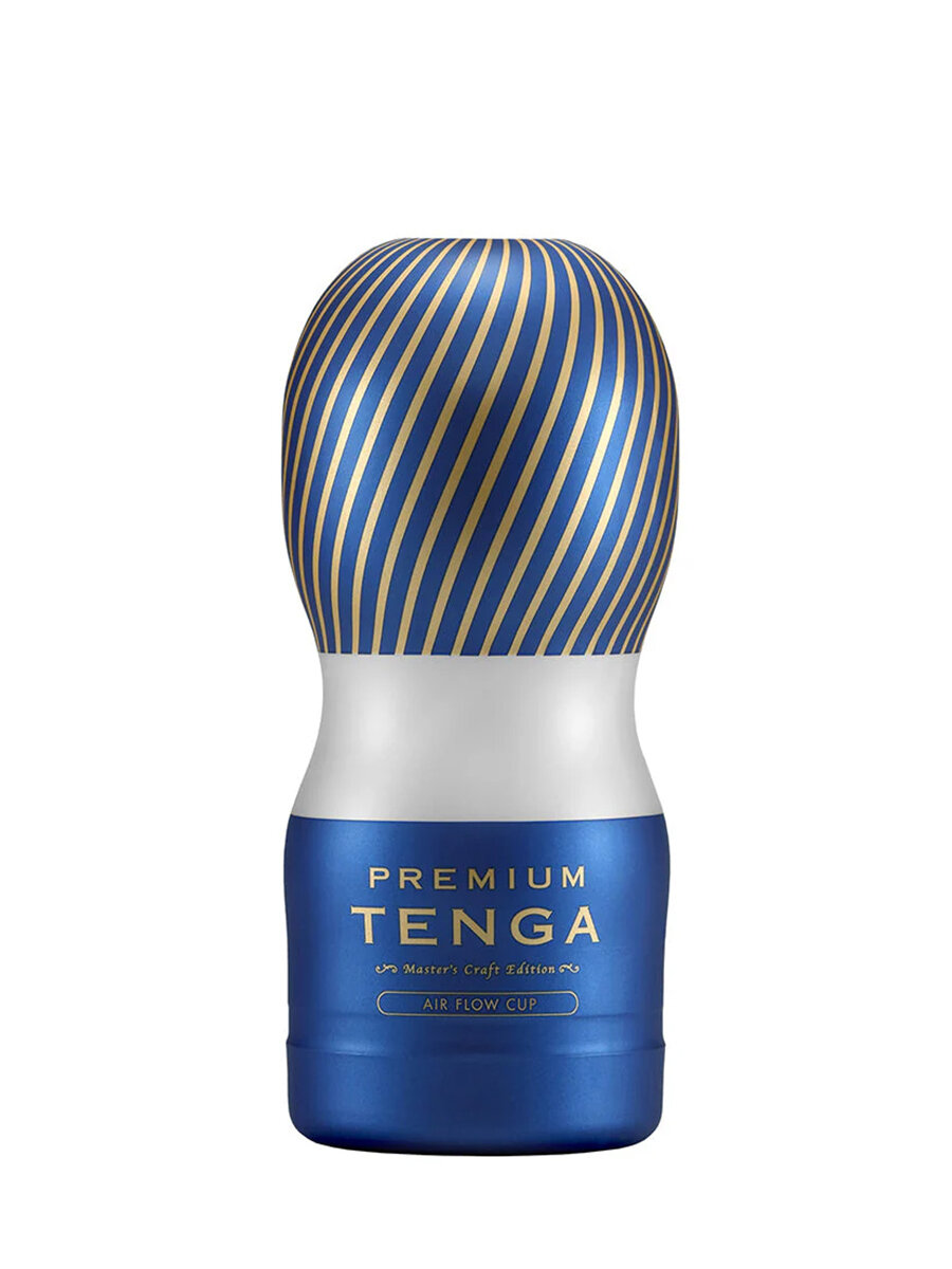 Мастурбатор Tenga Premium Air Flow Cup, синий
