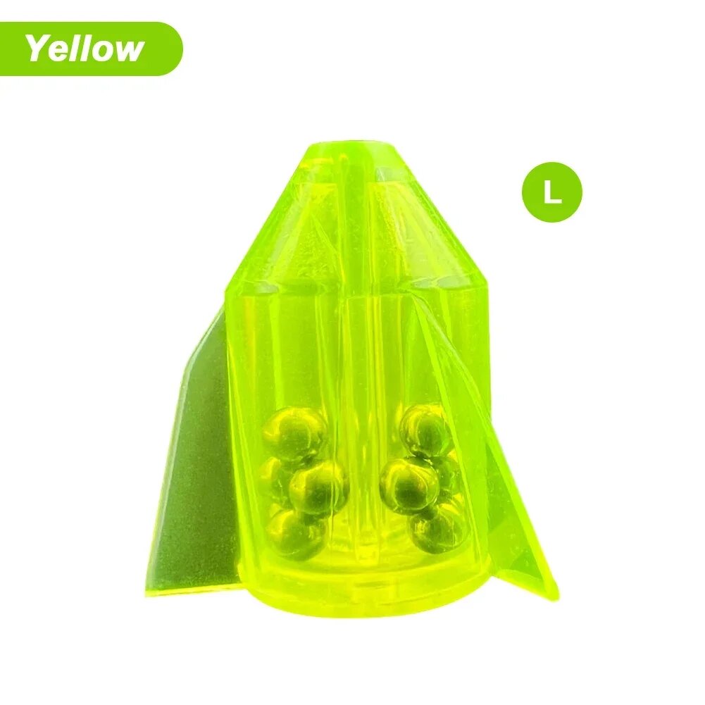 Рыболовные погремушки Yellow-Large, 5 шт.