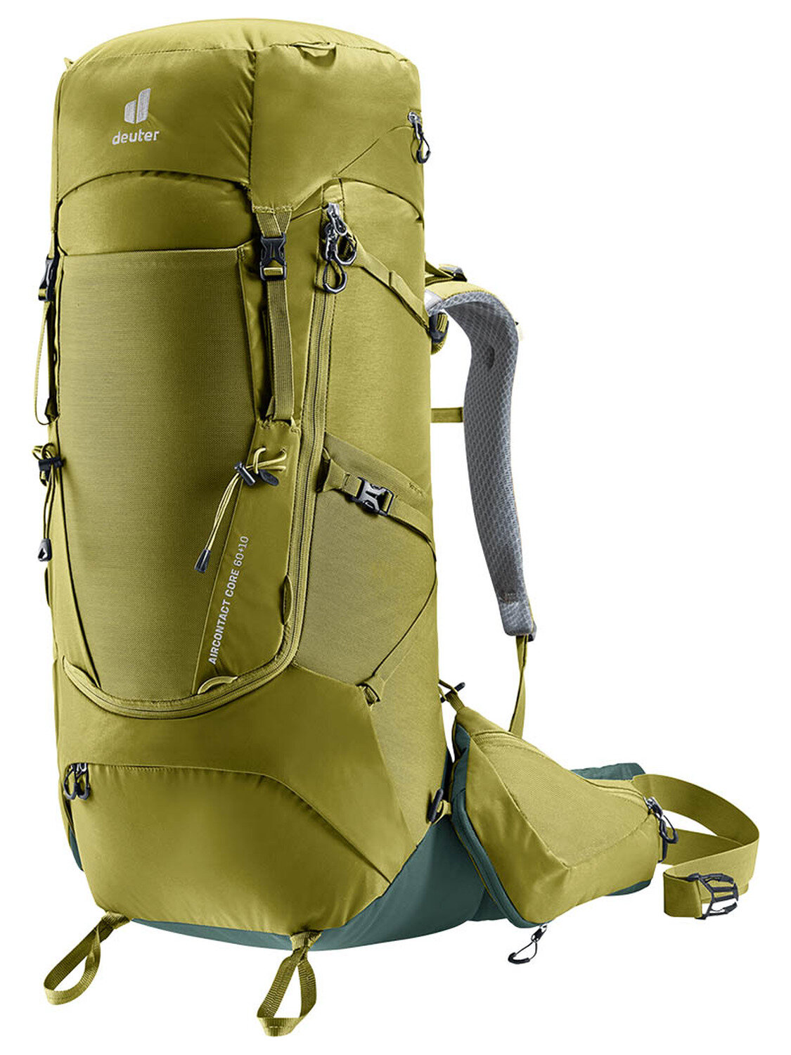 Рюкзак Deuter Aircontact Core 60+10 Хаки, для мужчин