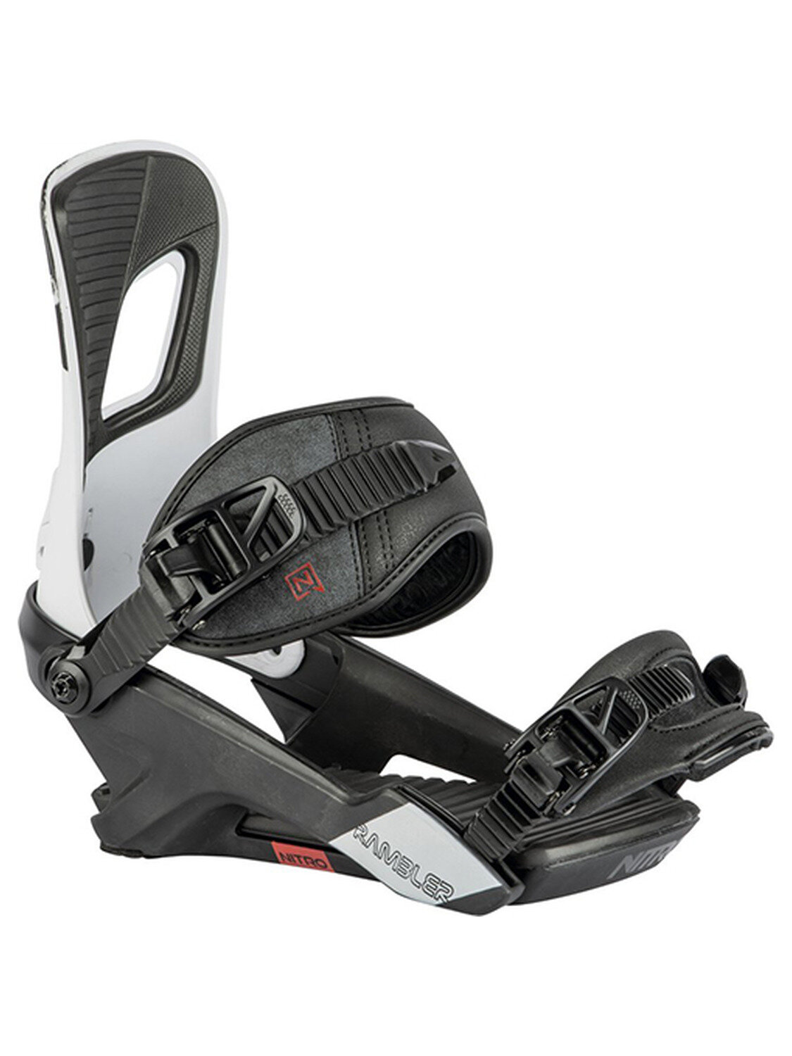 Сноубордические крепления Nitro Rambler 23/24 Белый, для мужчин