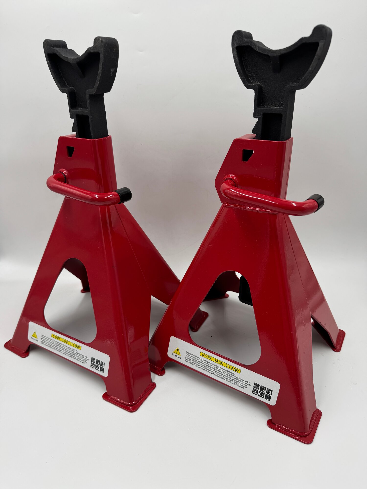 Подставки под автомобиль регулируемые 6 т, h подъема 400-600 мм, 2 шт