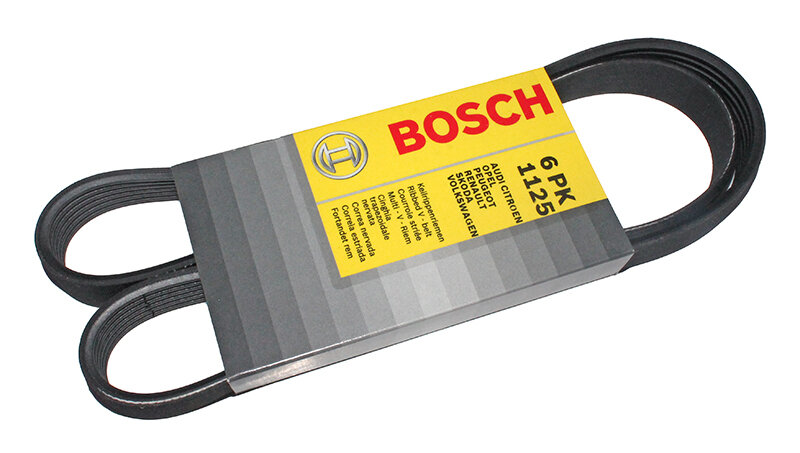 Ремень генератора ВАЗ 2110, 2170 с ГУР+А/С 6PK1125 (BOSCH)
