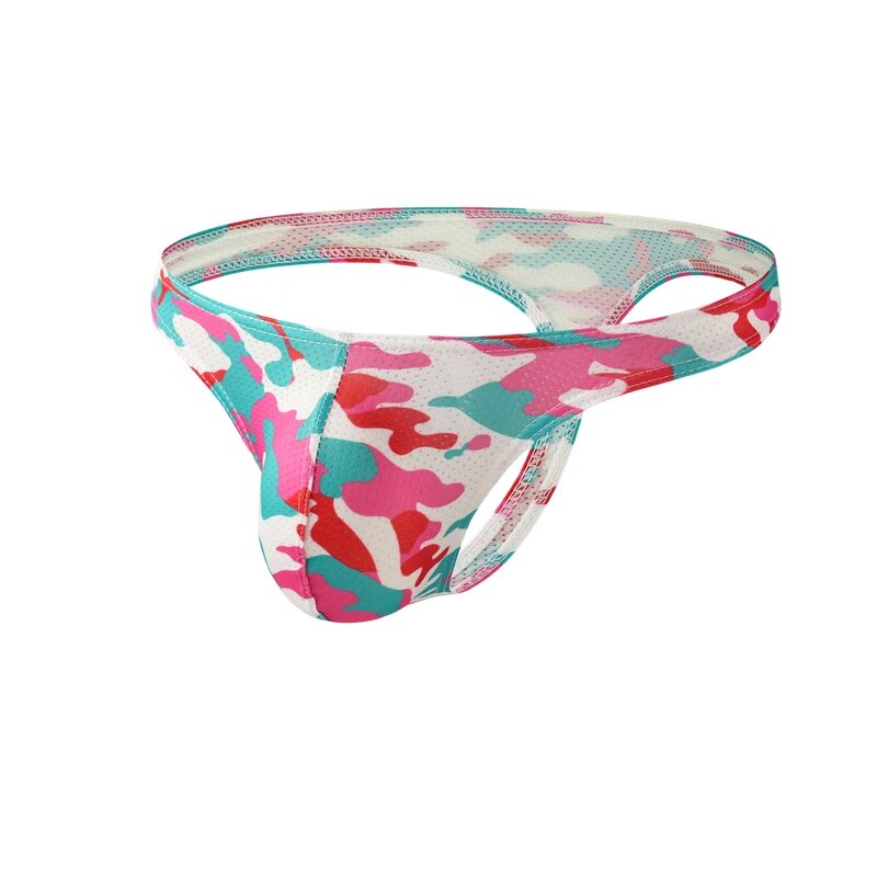 Мужские стринги камуфляж WIDYZON, Rose Red, XL