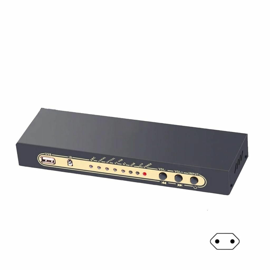 HD815 Аудиодекодер 5.1/2.0, ЕС вилка