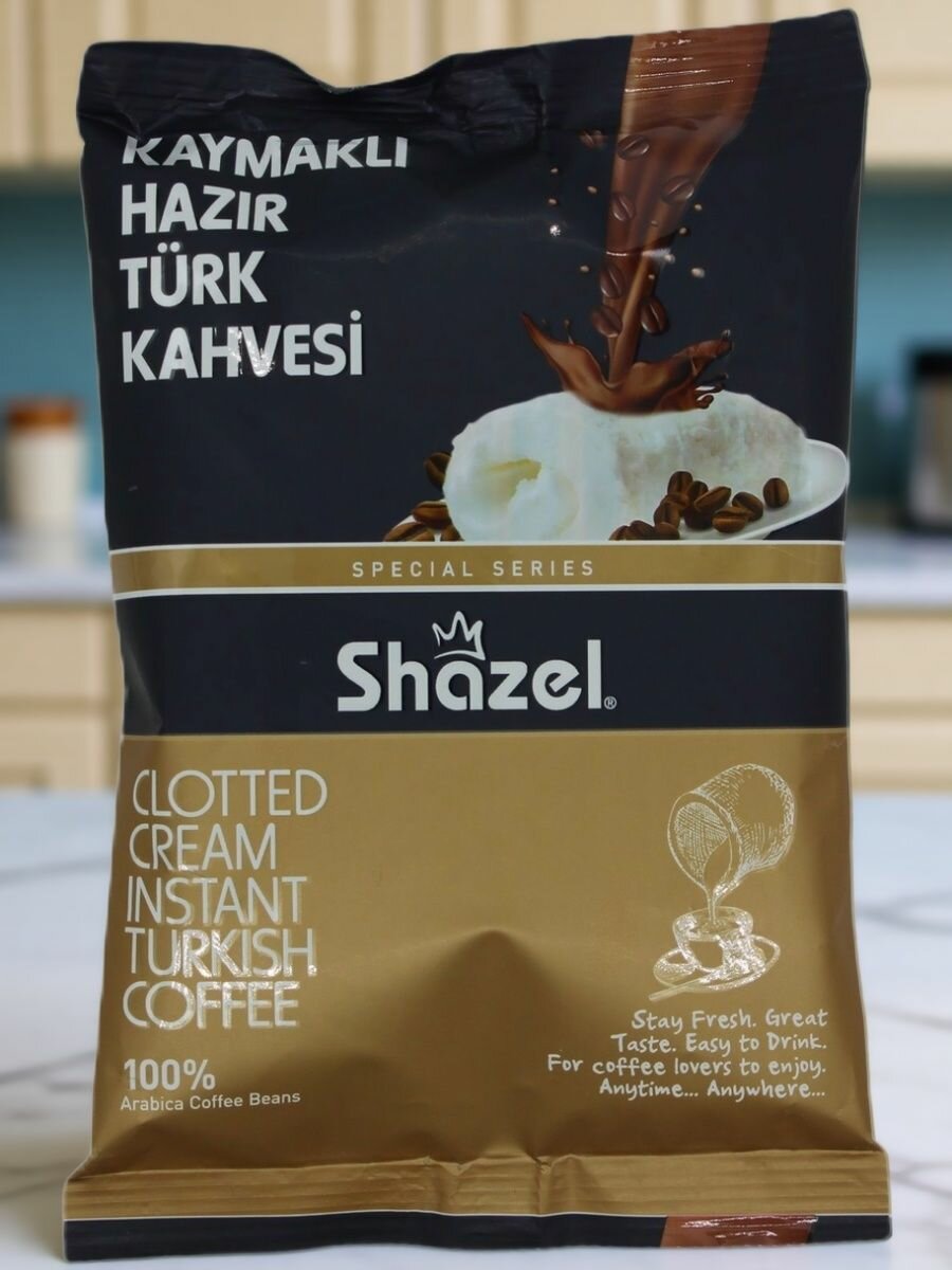 Турецкий кофе растворимый Shaze Clotted Cream 100гр