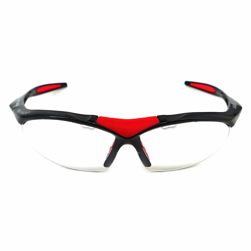 Очки для сквоша Karakal Protection Squash Glasses Pro 3000, Black/Red