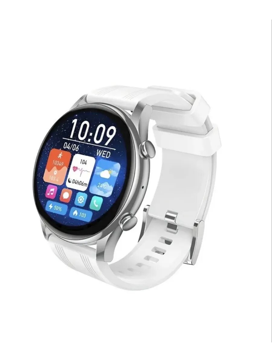 Смарт-часы Hoco Y38 AMOLED, с поддержкой звонков, цвет Silver