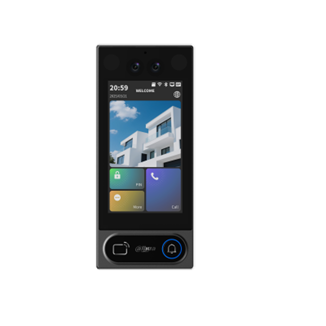 IP и Wi-Fi дверной пульт DAHUA DHI-VTO6631QS-WP