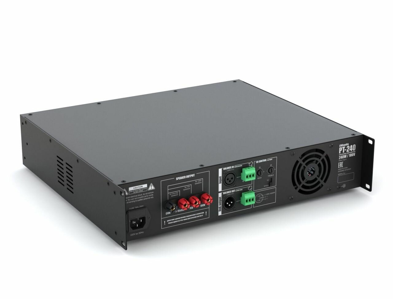 Усилитель мощности CVGAUDIO PT-240