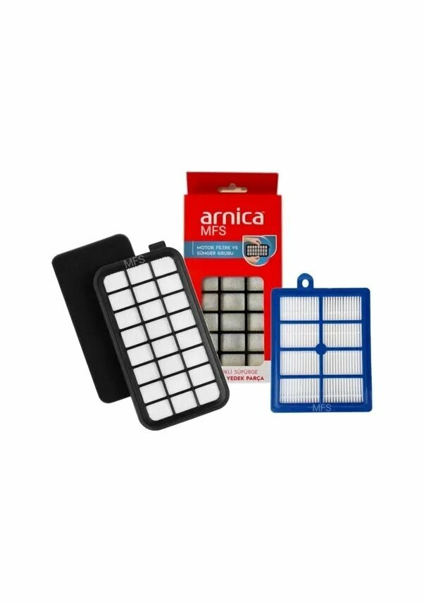 Комплект HEPA-фильтров Arnica Tesla Ergo Active ET14341, совместимый с оборудованием.