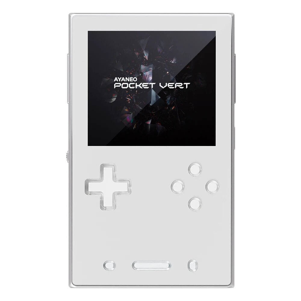 AYANEO Pocket Vert Retro, Moon White, 8G RAM, 128G SSD