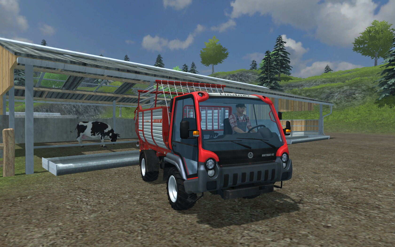 Farming Simulator 2013 - Lindner Unitrac DLC PC Steam Ключ • Активация Steam