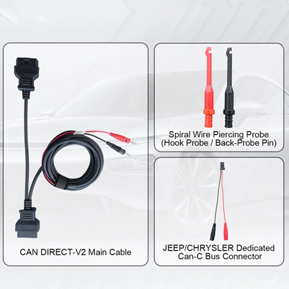 Комплект OBDSTAR CAN DIRECT-V2 для X300 Classic G3/ Odo Master/ X300 Pro4