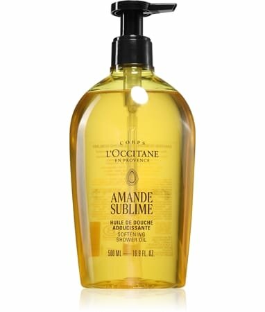 Средство для душа L'Occitane Amande Sublime Softening Shower Oil, 500 мл