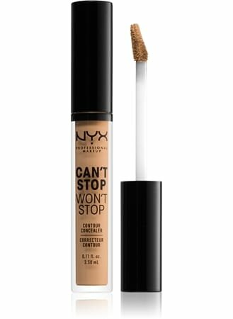 Консилер NYX Professional Makeup Can't Stop Won't Stop, оттенок 7.5 Soft Beige, 3,5 мл