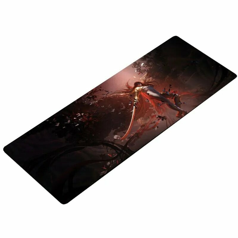 Elden Ring Коврик для мышки, XXL, черный, светло-розовый