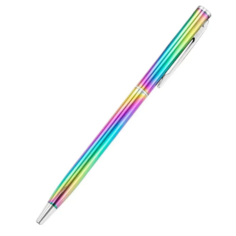 Металлическая шариковая ручка JESJELIU Silver