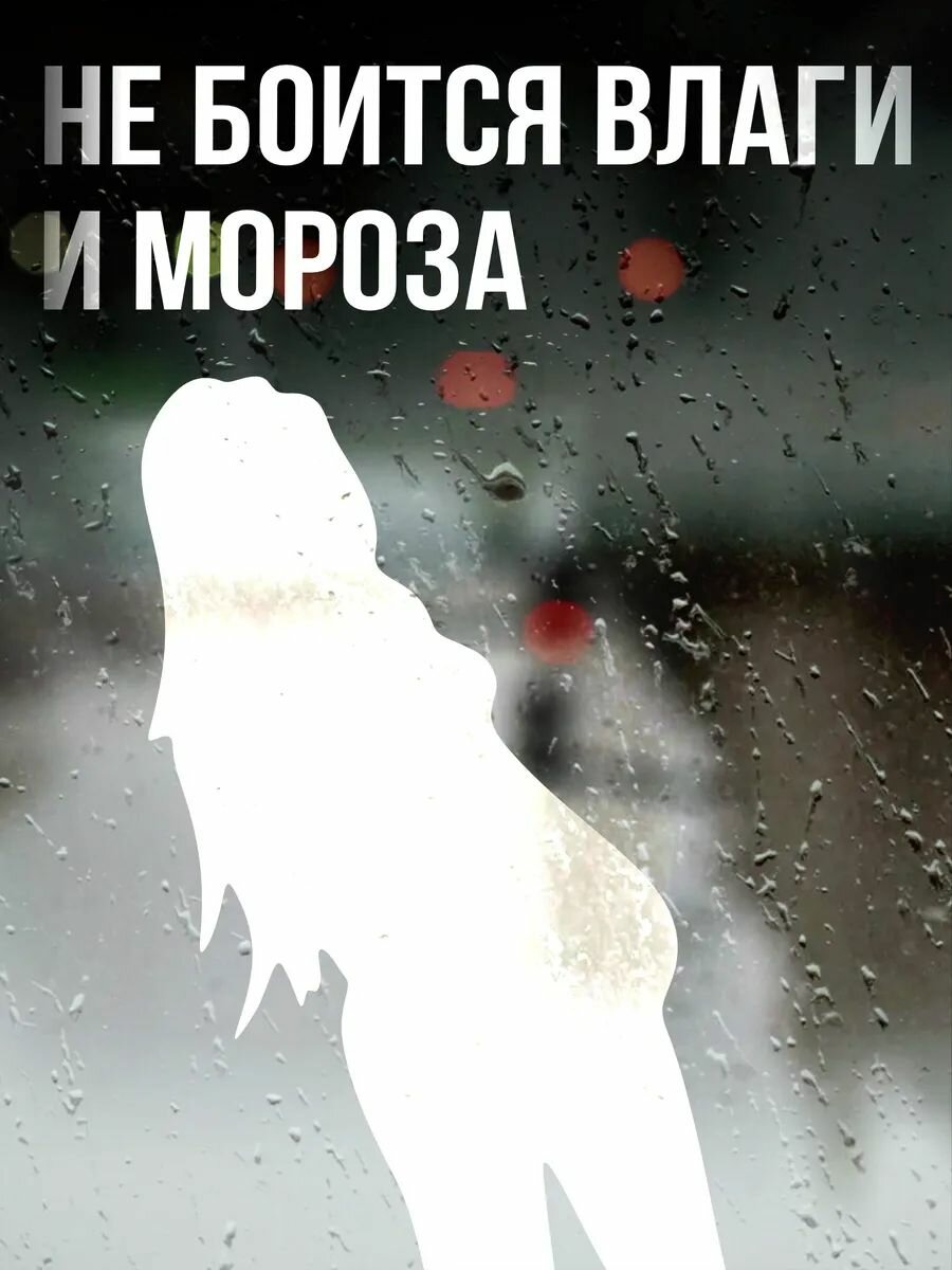 Наклейка на авто Девушка — фото 1