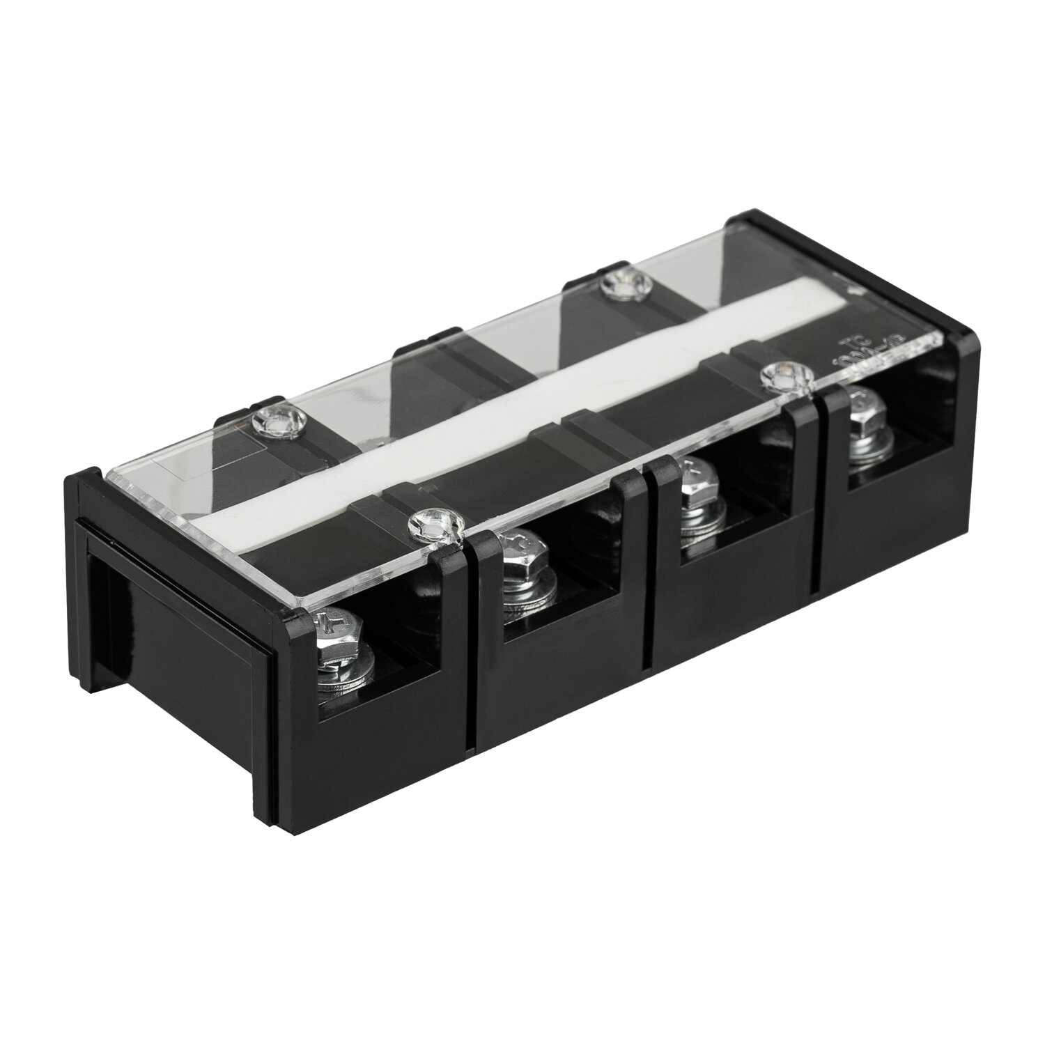 Блок зажимов клеммный БЗН ТС-1004 35мм2, 100A, 4 пары REXANT