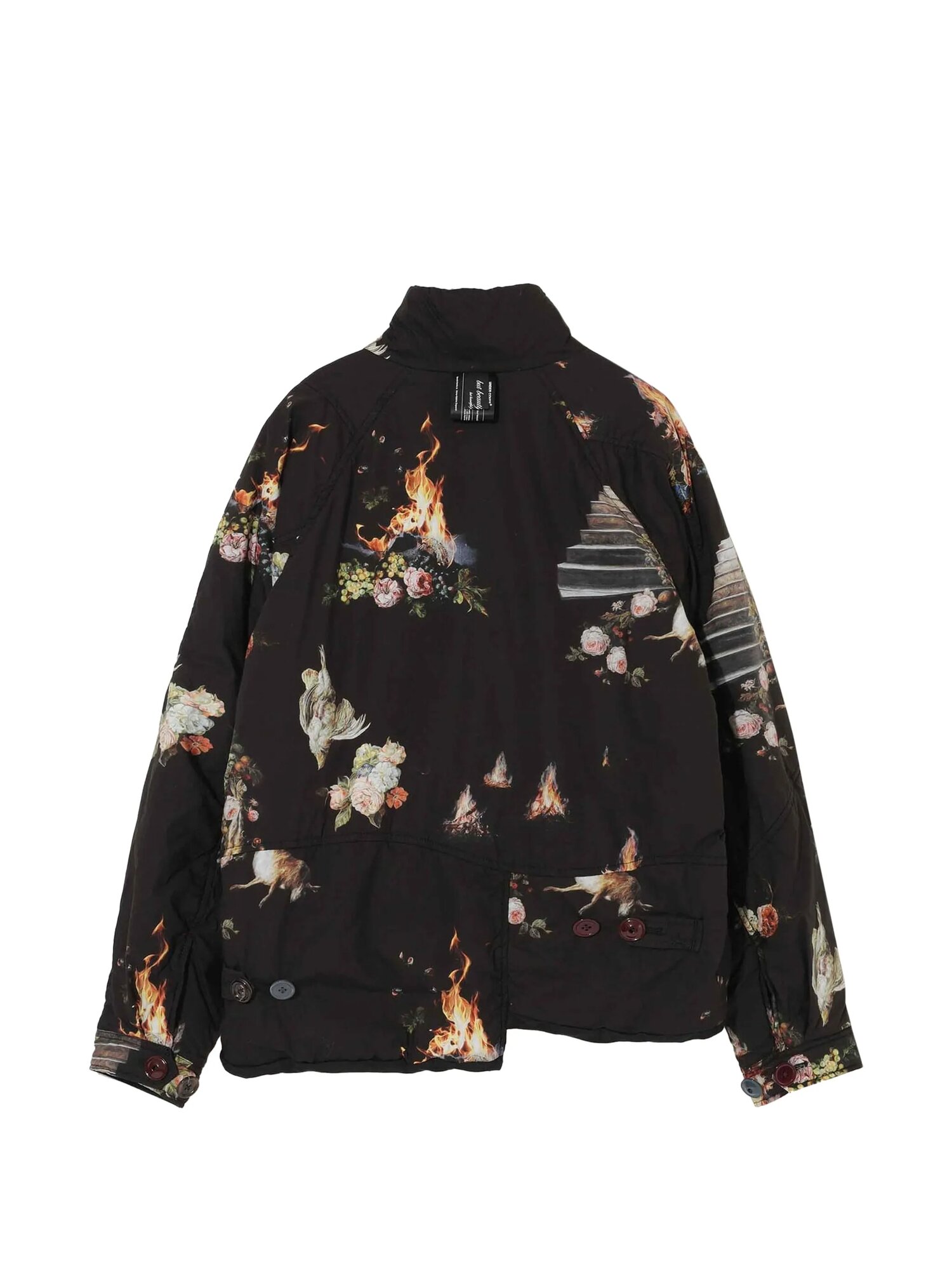 Куртка Undercover Graphic-print asymmetric jacket, размер 3 — фото 1
