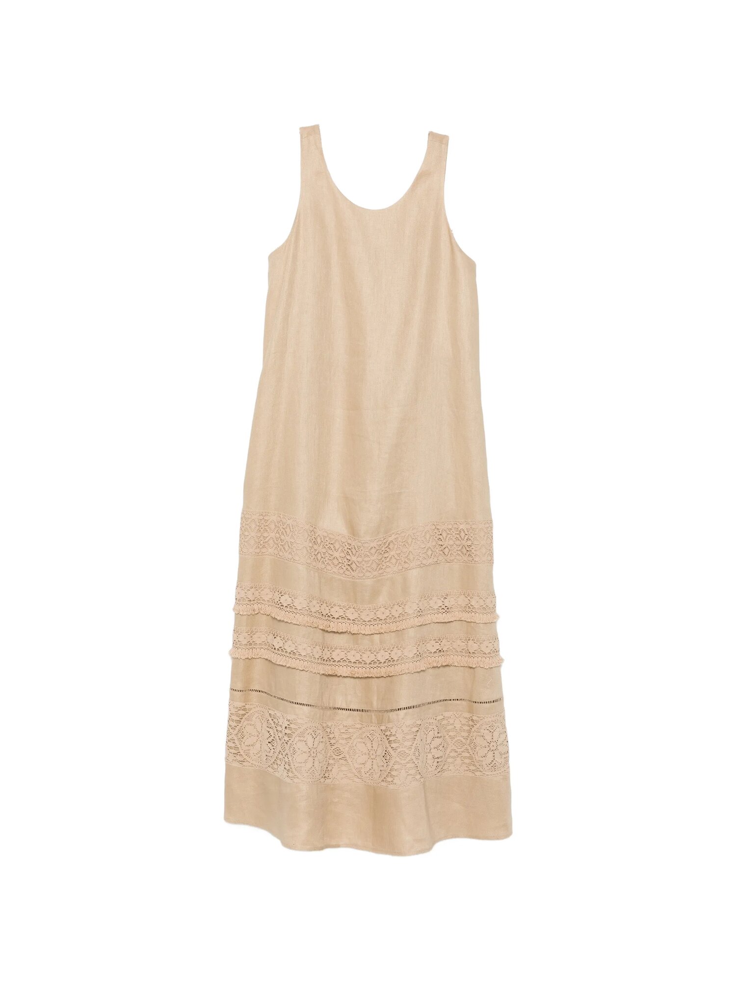 Платье Lace-insert midi dress