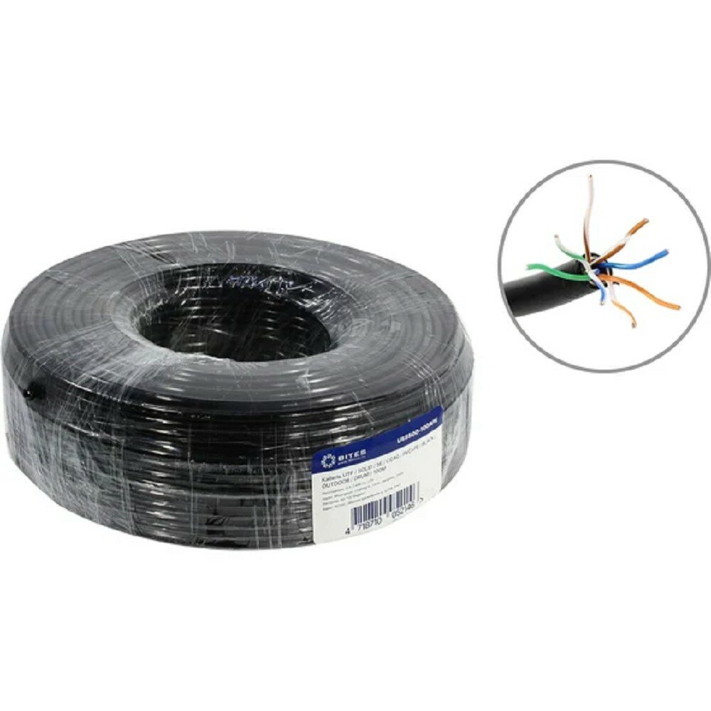 Витая пара 5bites cat.5e 100 м