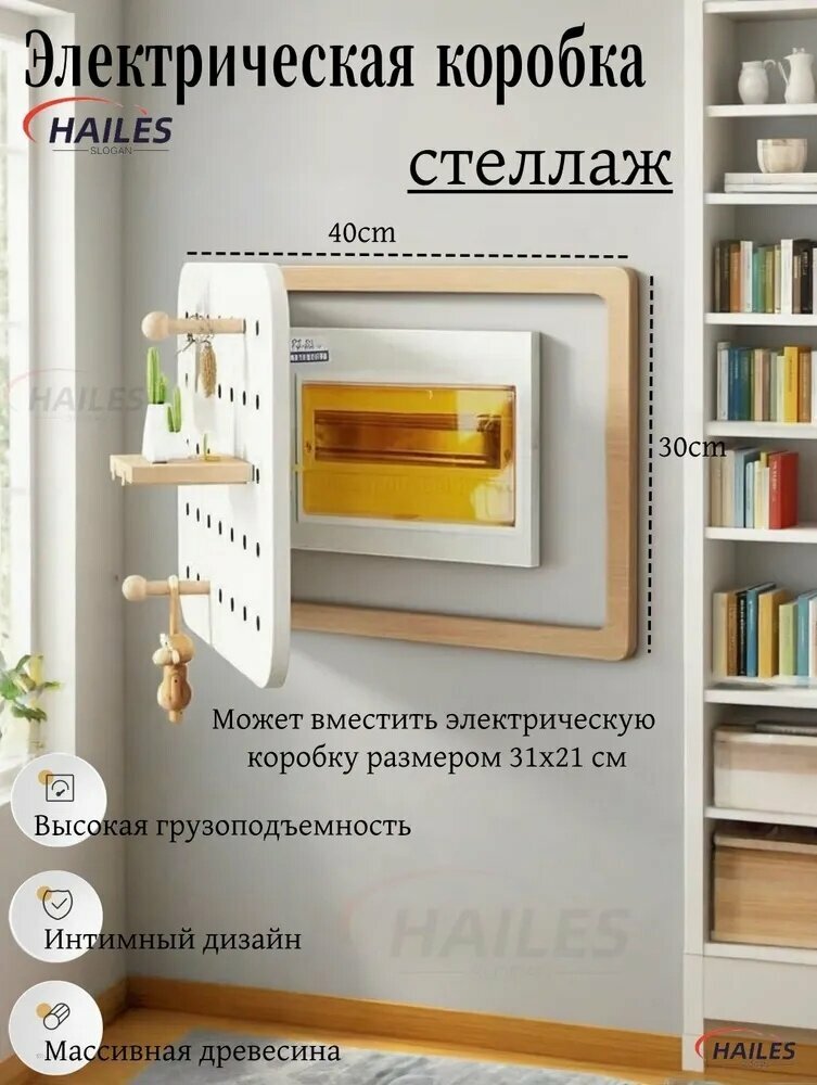 Крышка электросчетчика(Можно хранить), внутренняя электрическая панель, распределительная коробка для ресторана, 40*30 см