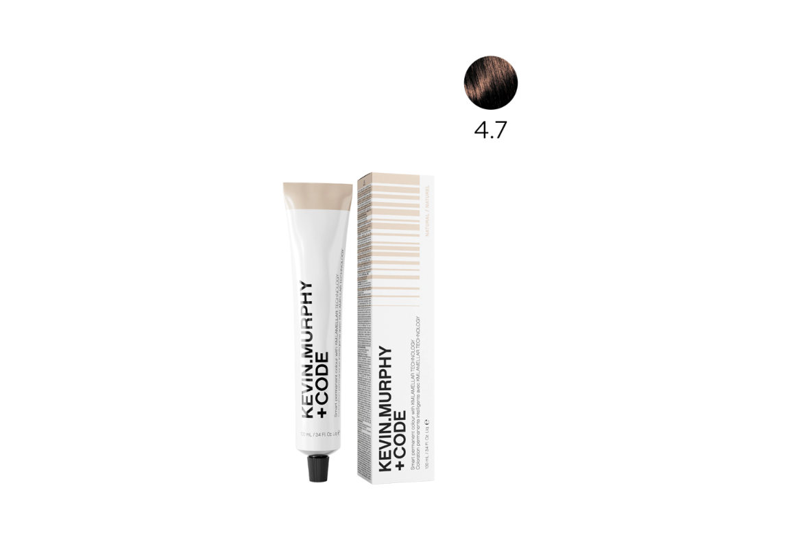 +CODE Перманентная Краска для волос, 4.7 4ch - MEDIUM.BROWN.CHOCOLATE, 100 мл