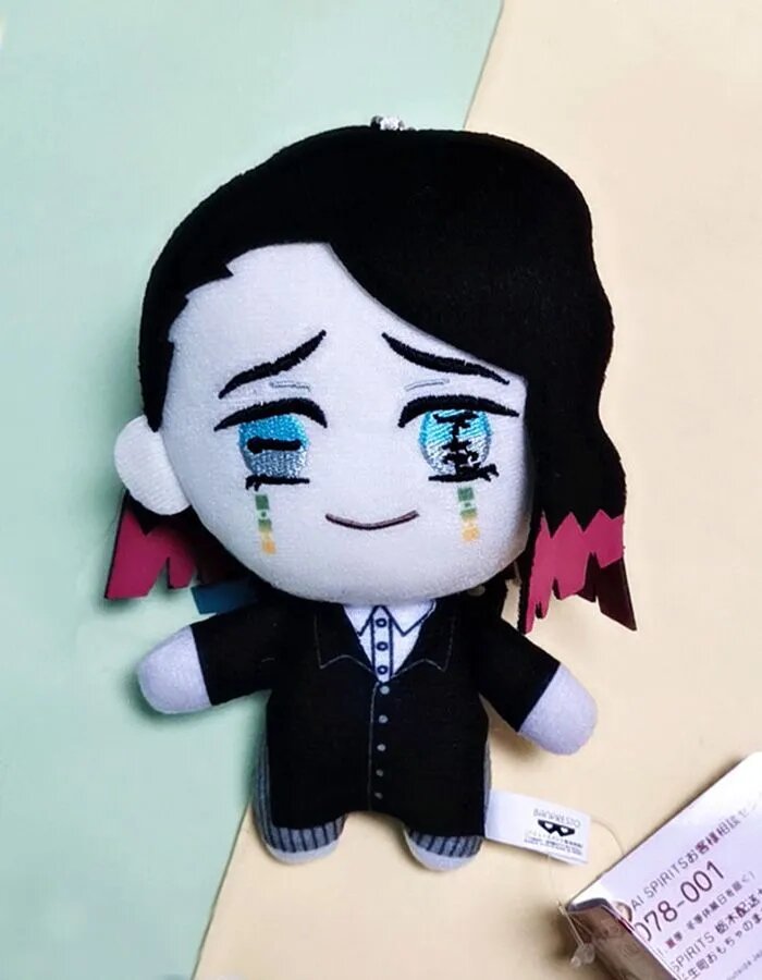 Мягкая игрушка Аниме Мягкая игрушка убийца демонов Энму Demon Slayer Enmu 15CM для дома и офиса, подарок на праздник