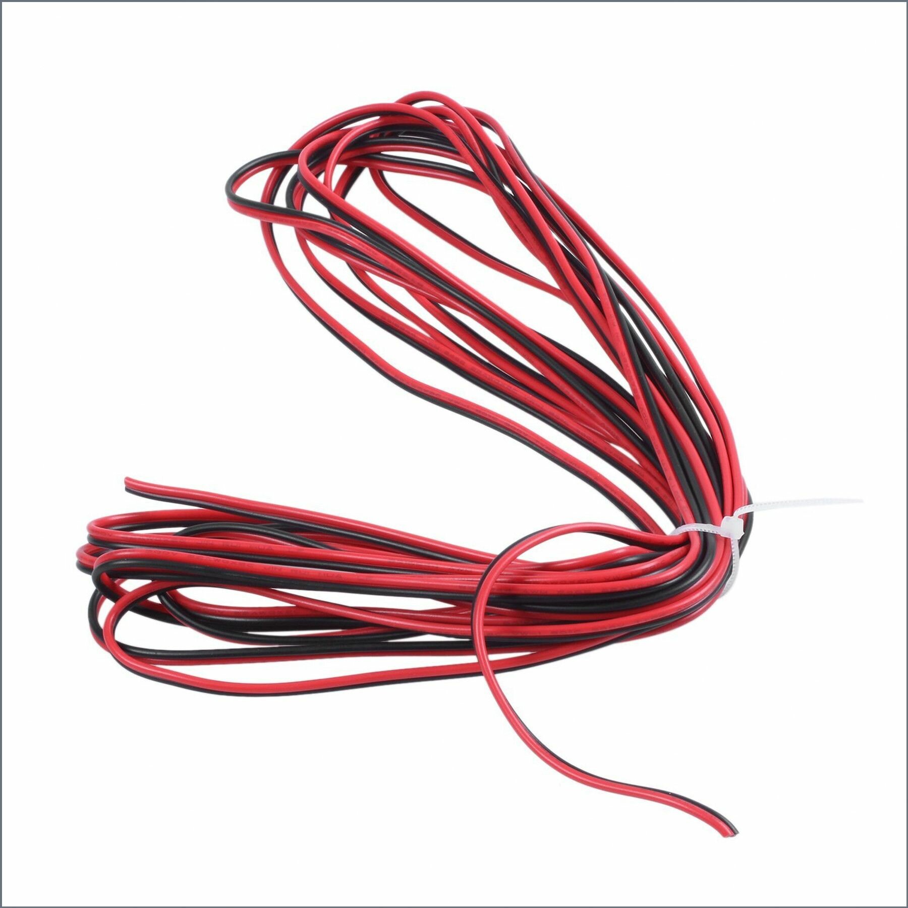 5M 22AWG красный черный двухжильный электрический кабель провод для автомобильного динамика