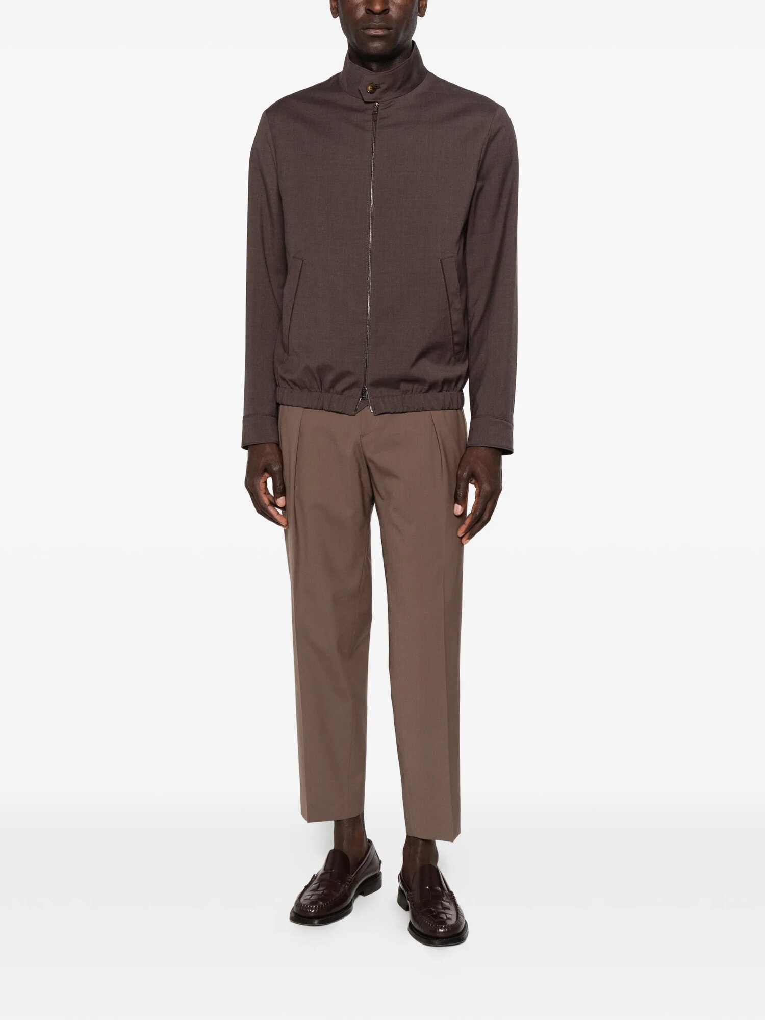 Куртка Canali Zip-fastening long-sleeve jacket, размер 54 — фото 1