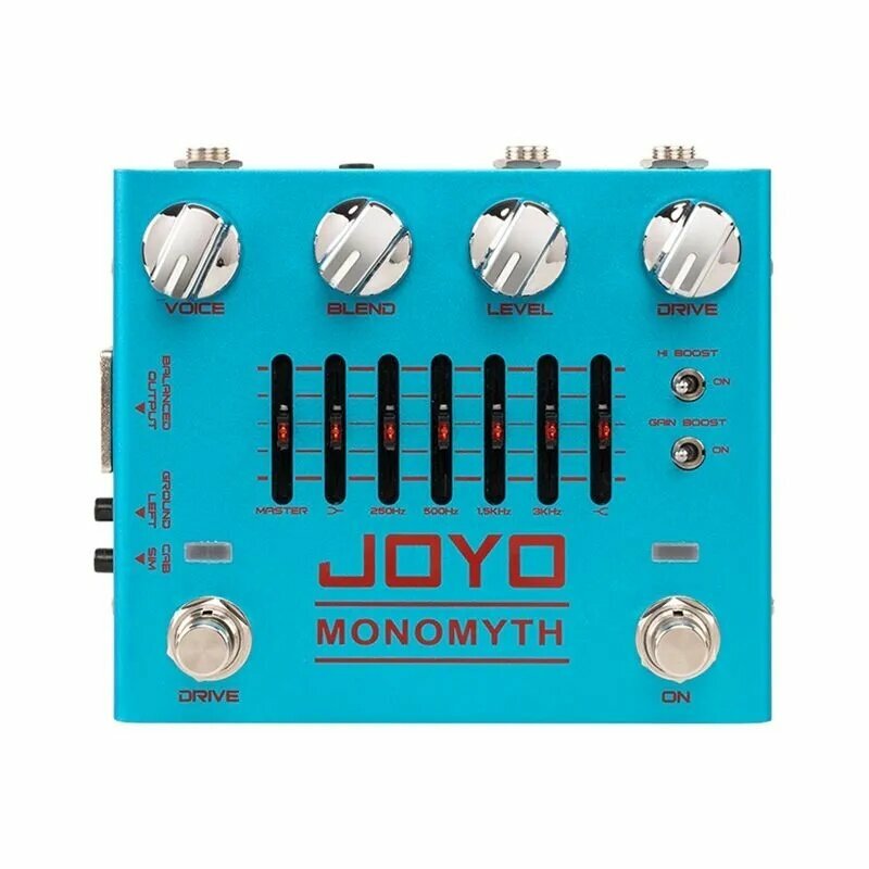 Педаль эффектов JOYO R-26 MONOMYTH Bass Preamp Overdrive Channel
