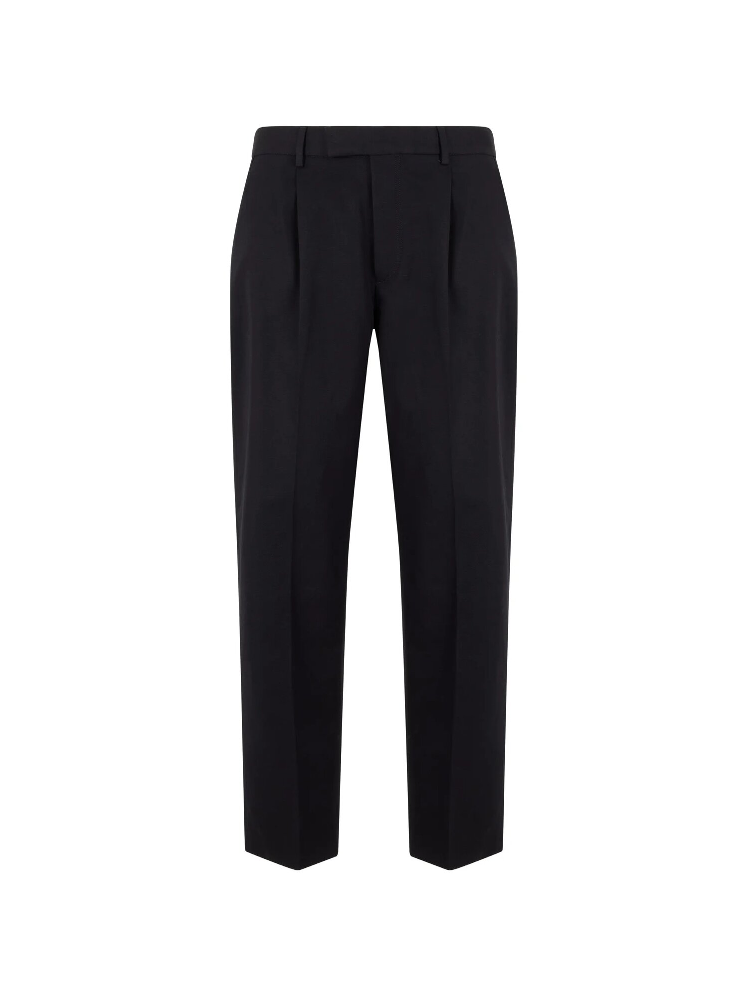 Брюки Pleated pressed-crease trousers