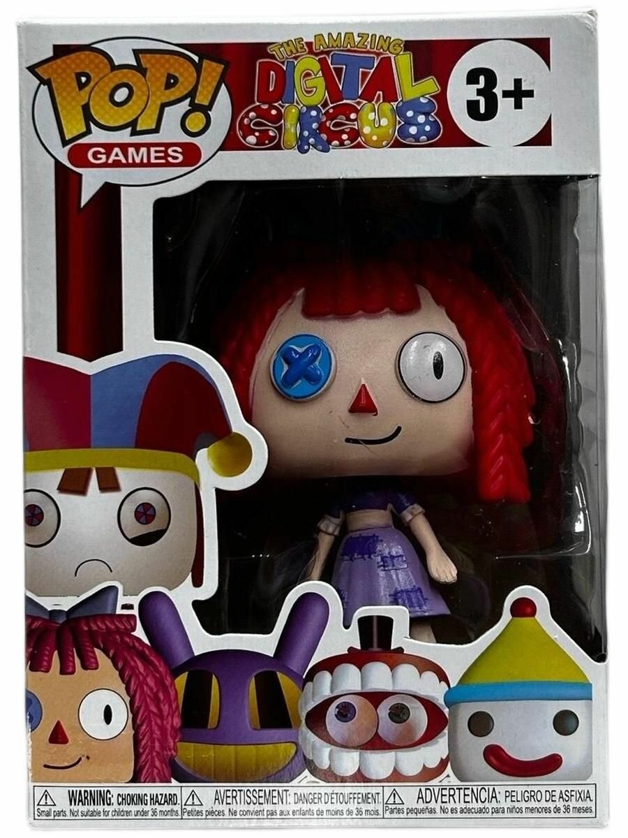 Коллекционная фигурка POP! GAMES "The Amazing Digital Circus" (Ragatha) Удивительный цифровой цирк (Рагата)