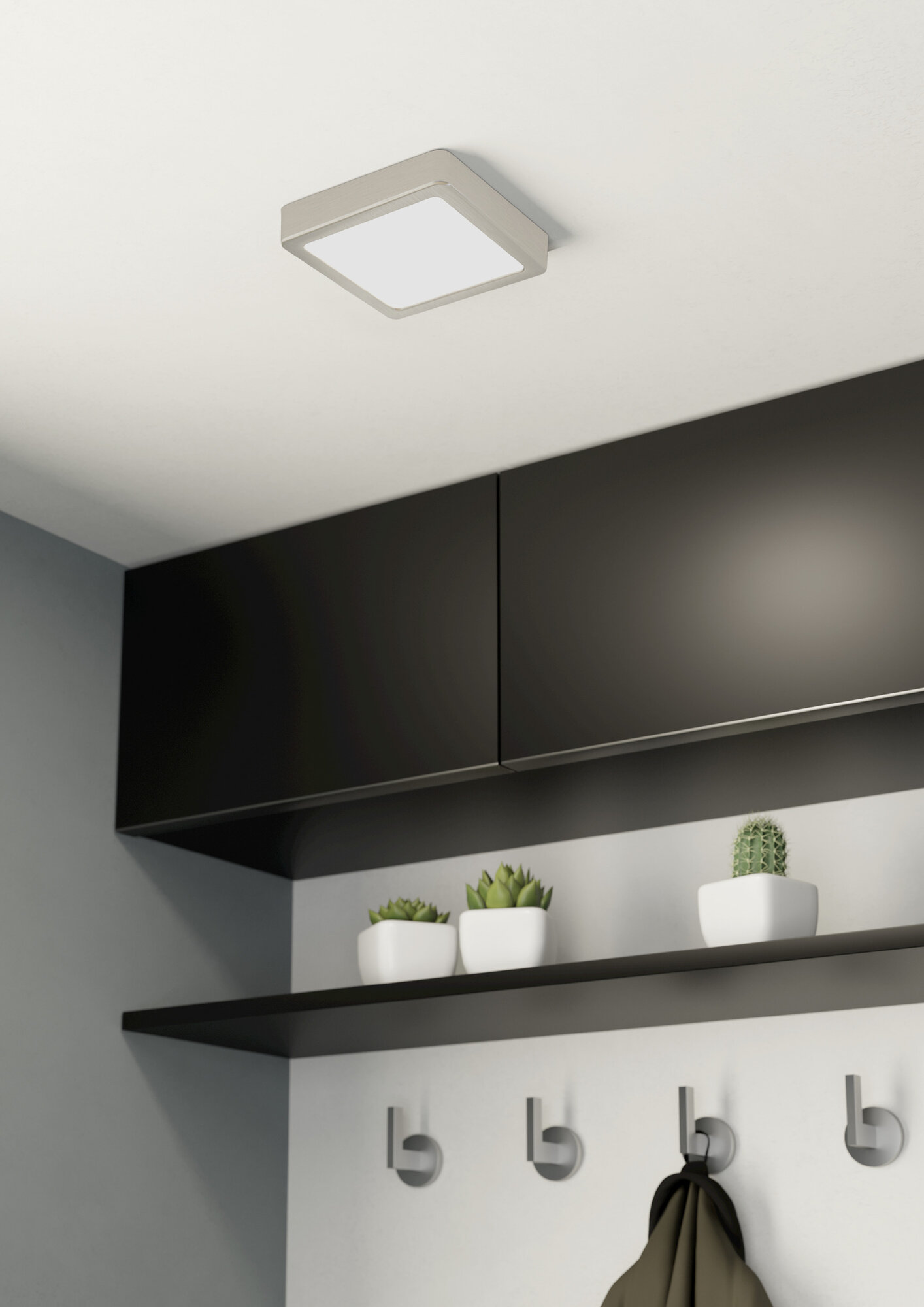 Потолочный светильник EGLO Fueva, 1 источник света, LED, белый плафон