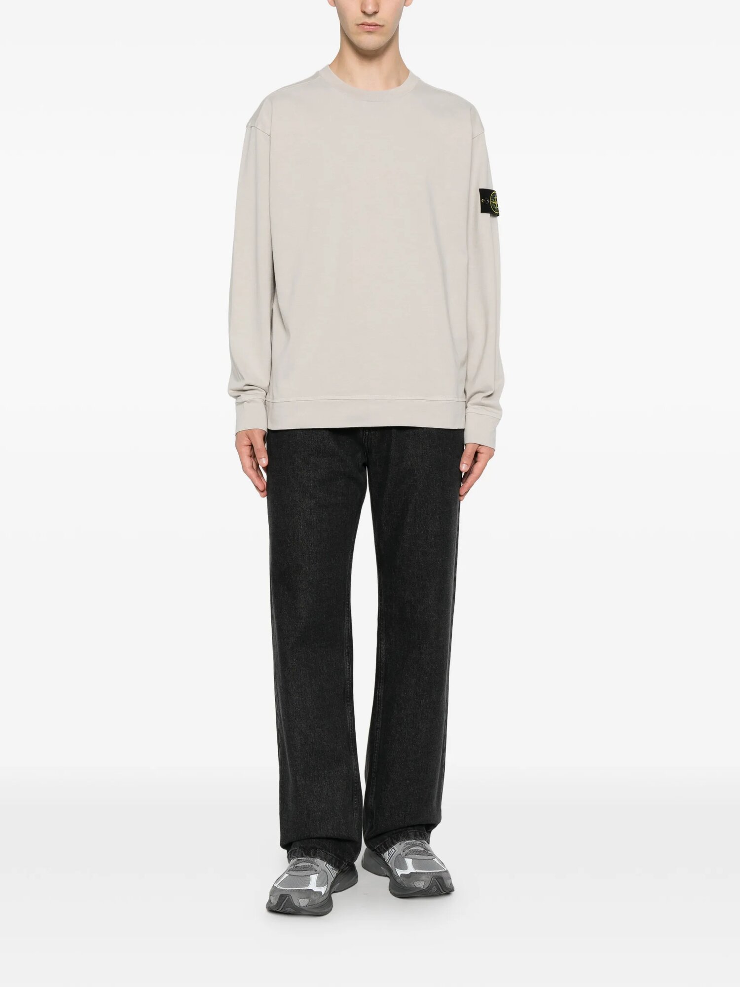 Свитер Stone Island Logo-patch sweater, размер M, , разноцветный — фото 1