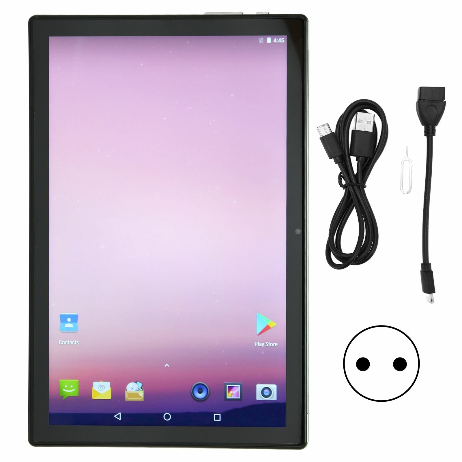 10.1" планшет HD Android 11: экран 1960x1080, 8-ядро, 2.4G/5G WiFi, камеры 8+20 Мп, черный, EU