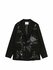 Пиджак Hippy Realisti Floral-print blazer, размер 40, черный