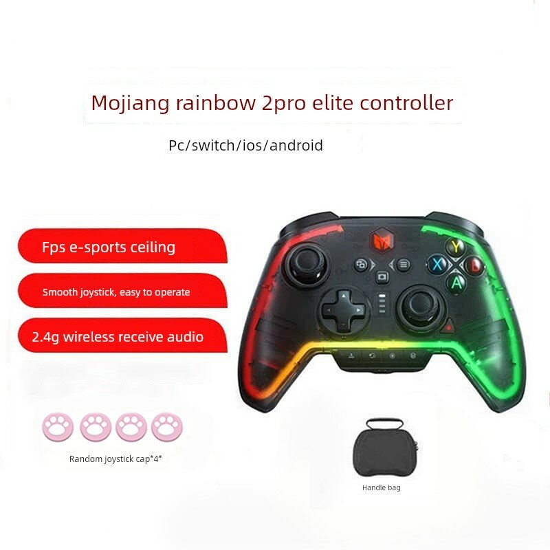 Игровой контроллер Mojiang Rainbow 3 для ПК, Steam, Rainbow 2 Pro, мобильных телефонов, Switch 2, беспроводной