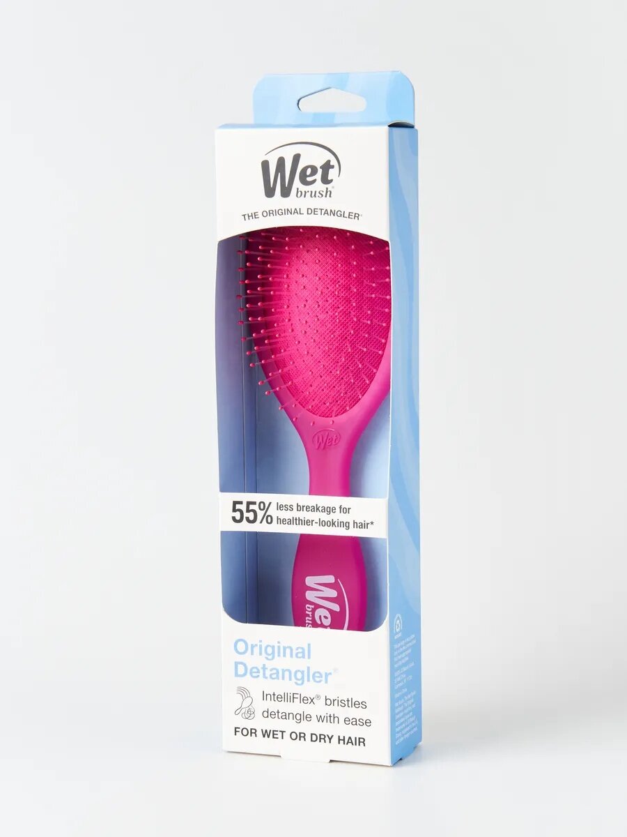 WET BRUSH Щетка для спутанных волос морозная (холодно-розовая)