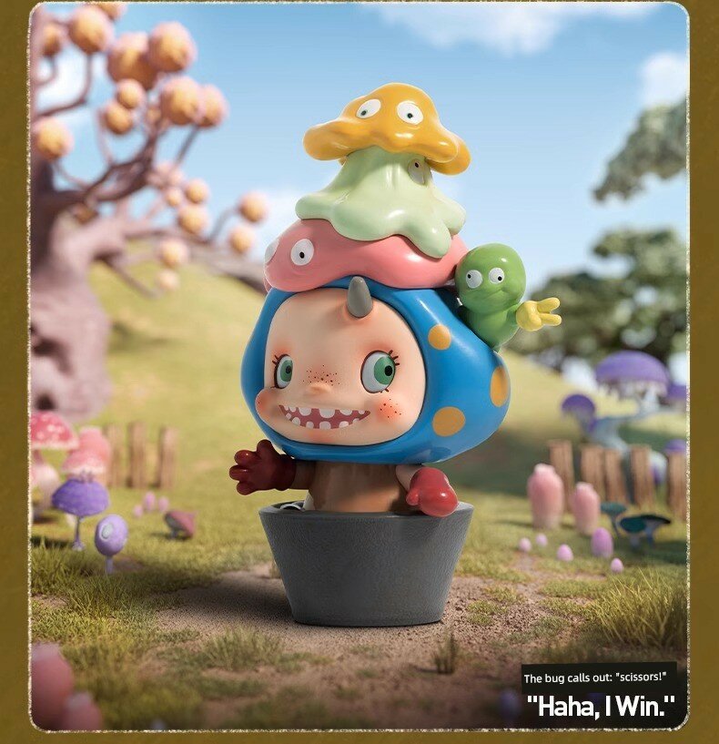 POP MART Hello Paul Season 1 Фигурка 'Букашка говорит: Ножницы', высота 5,5-10,6 см, упаковка вскрыта, не подлежит