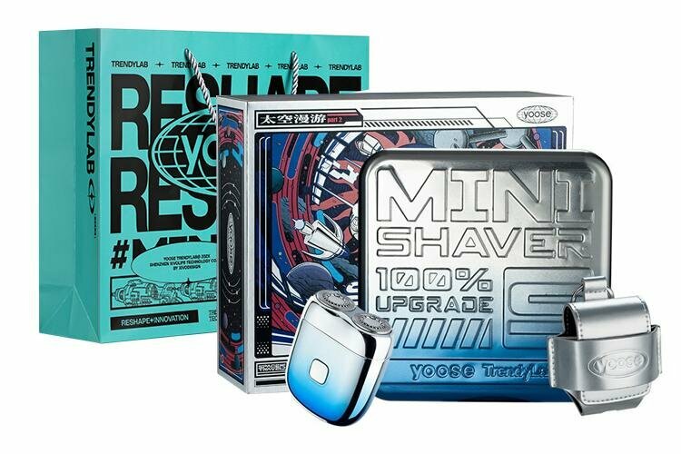 Электробритва роторная мужская YOOSE Space Tour MINIS