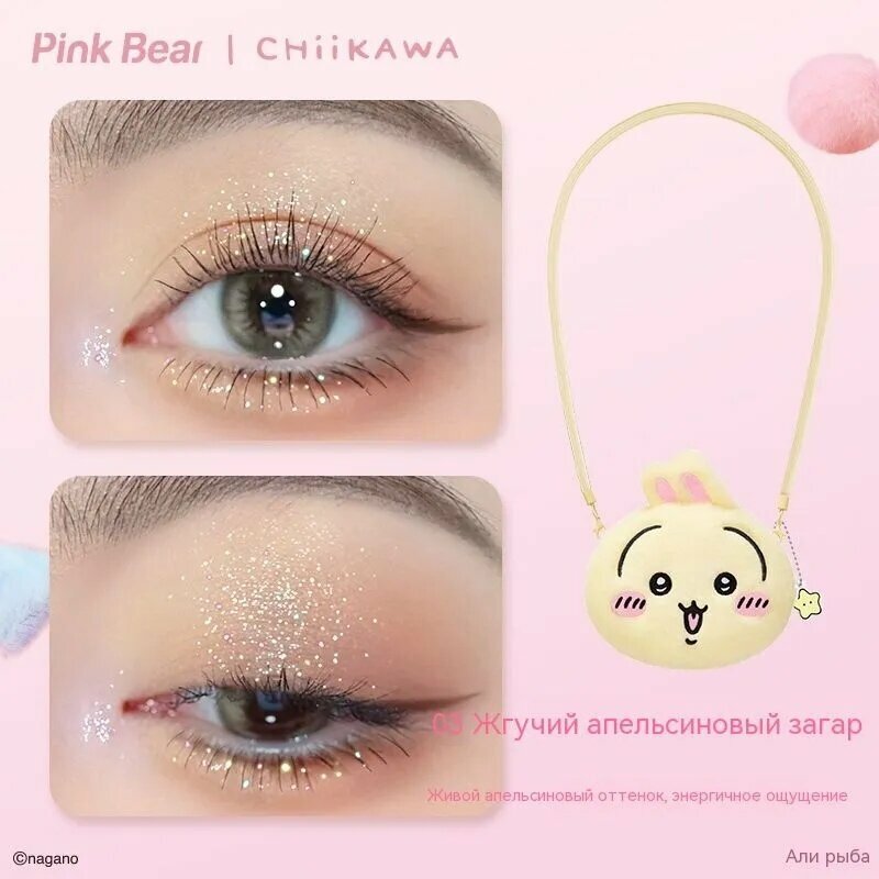PinkBear X CHIIKAWA Блеск для губ, паста и грязевые тени для век