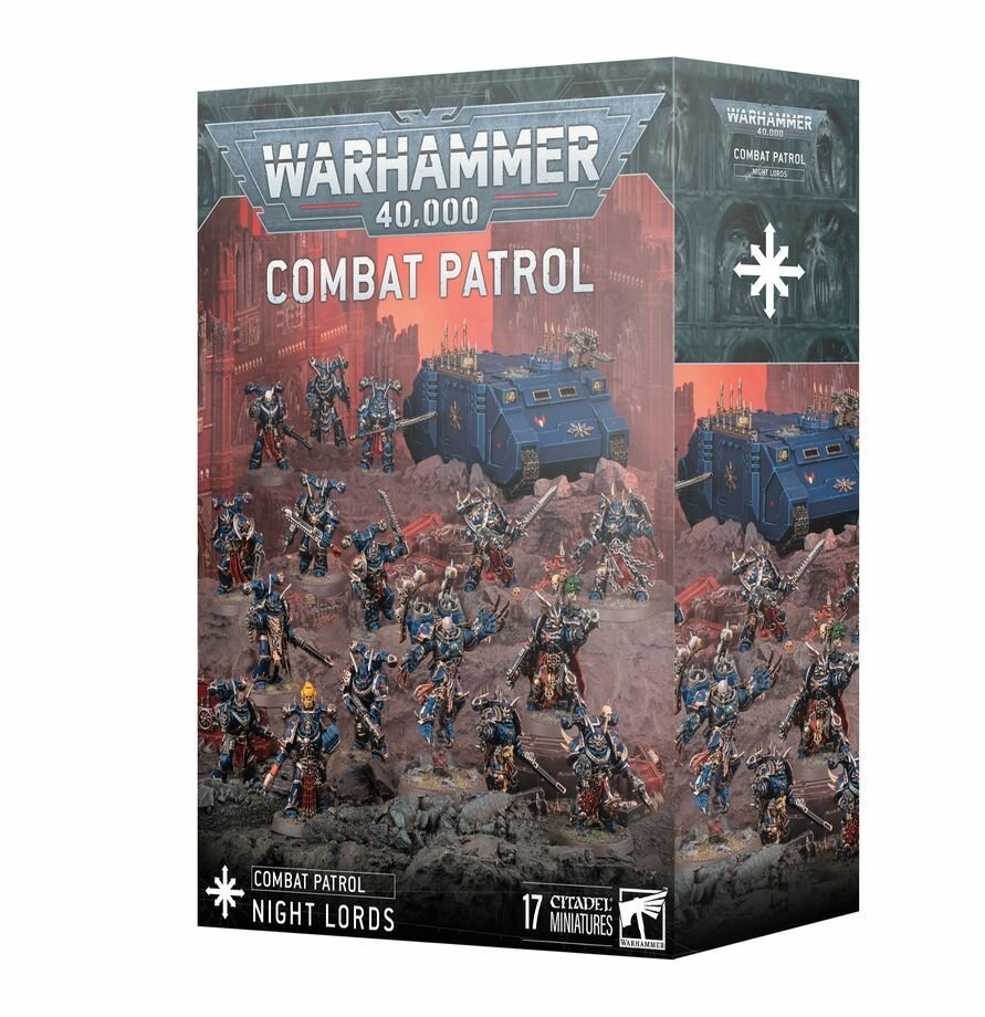 Набор миниатюр для настольной игры Warhammer 40000 - Combat Patrol: Night Lords